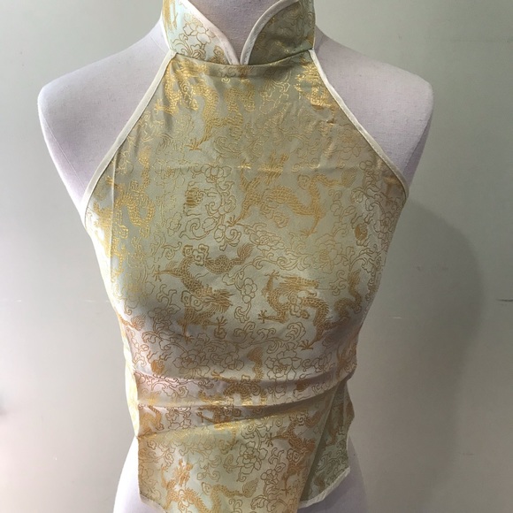 Cheongsams & Qipaos | Newchinese Cheongsam Halter Crop Top | Poshmark